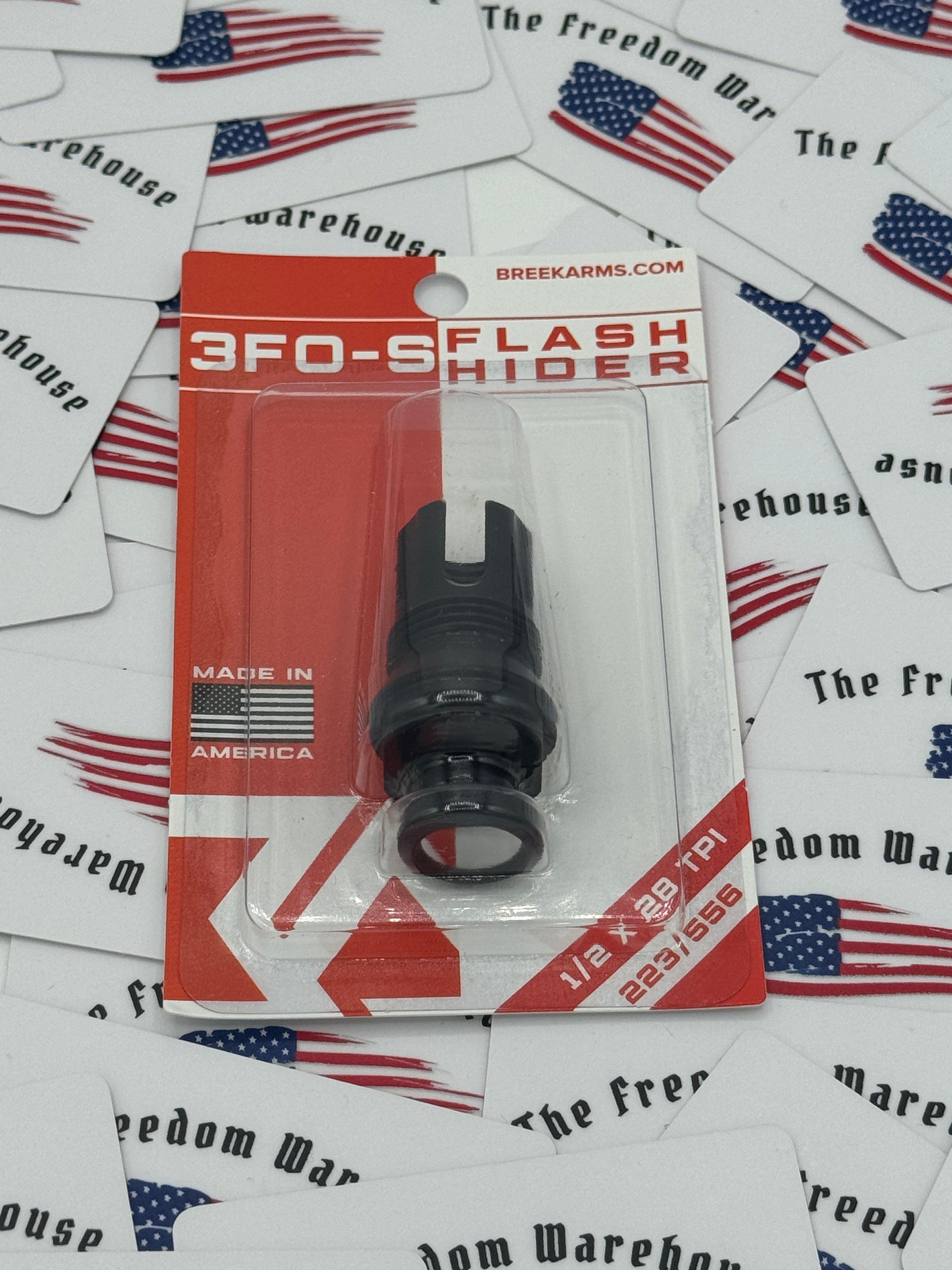 Breek Arms 3FO-S Flash Hider Short - 5.56 / 223 1/2x28 Threads – The ...