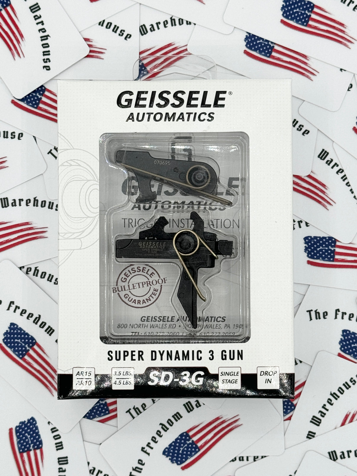 Geissele Automatics AR-15 Super Dynamic 3 Gun Trigger .154" – The ...