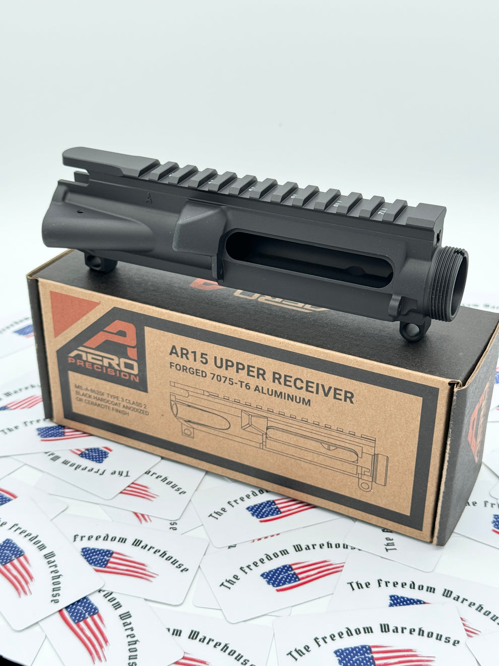 AERO PRECISION STRIPPED UPPER RECEIVER - ANODIZED BLACK – The Freedom Warehouse