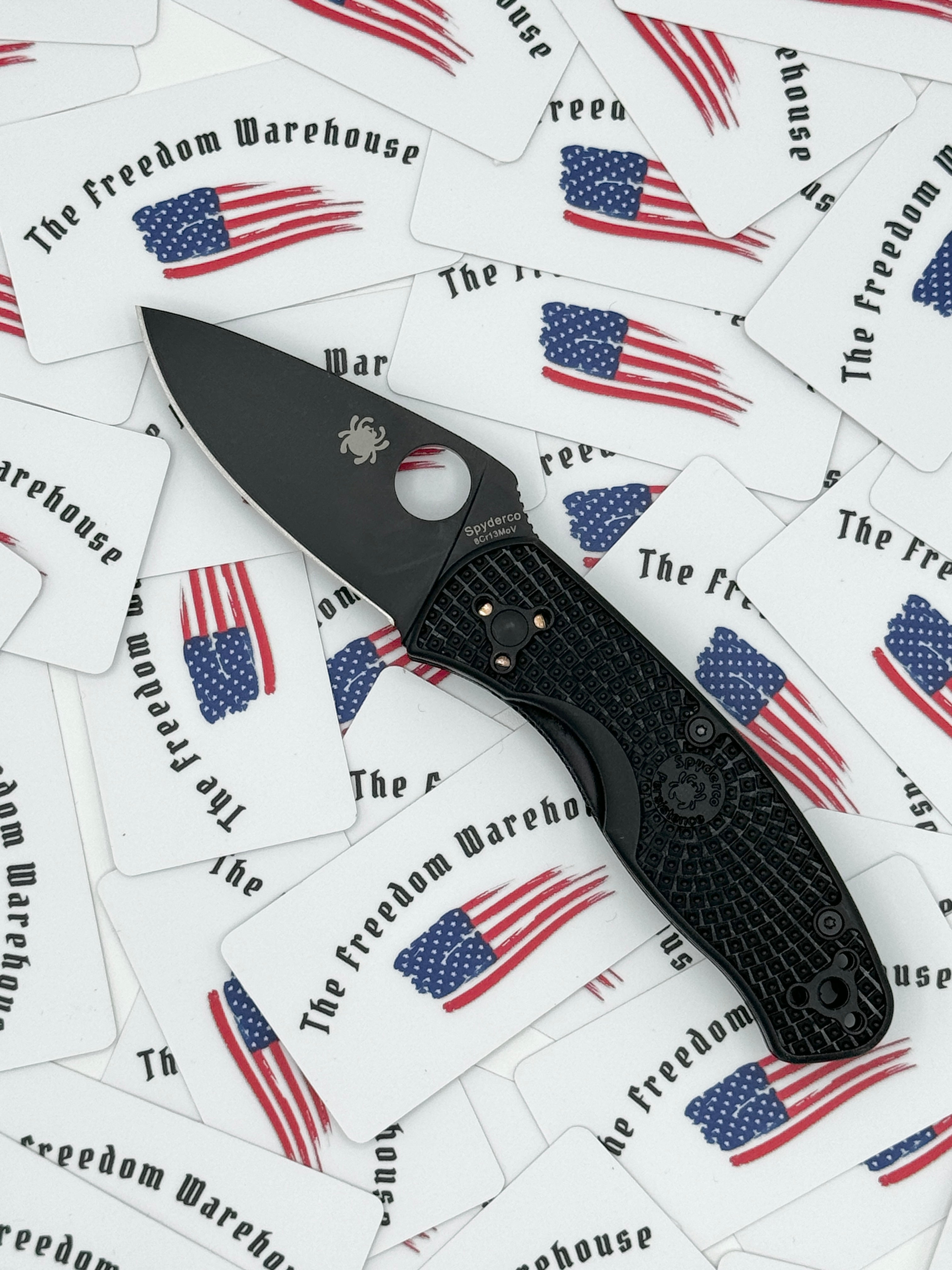 SPYDERCO PERSISTENCE LIGHTWEIGHT BLACK BLADE C136BBK – The Freedom ...